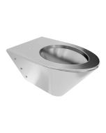 RVS toilet staand model